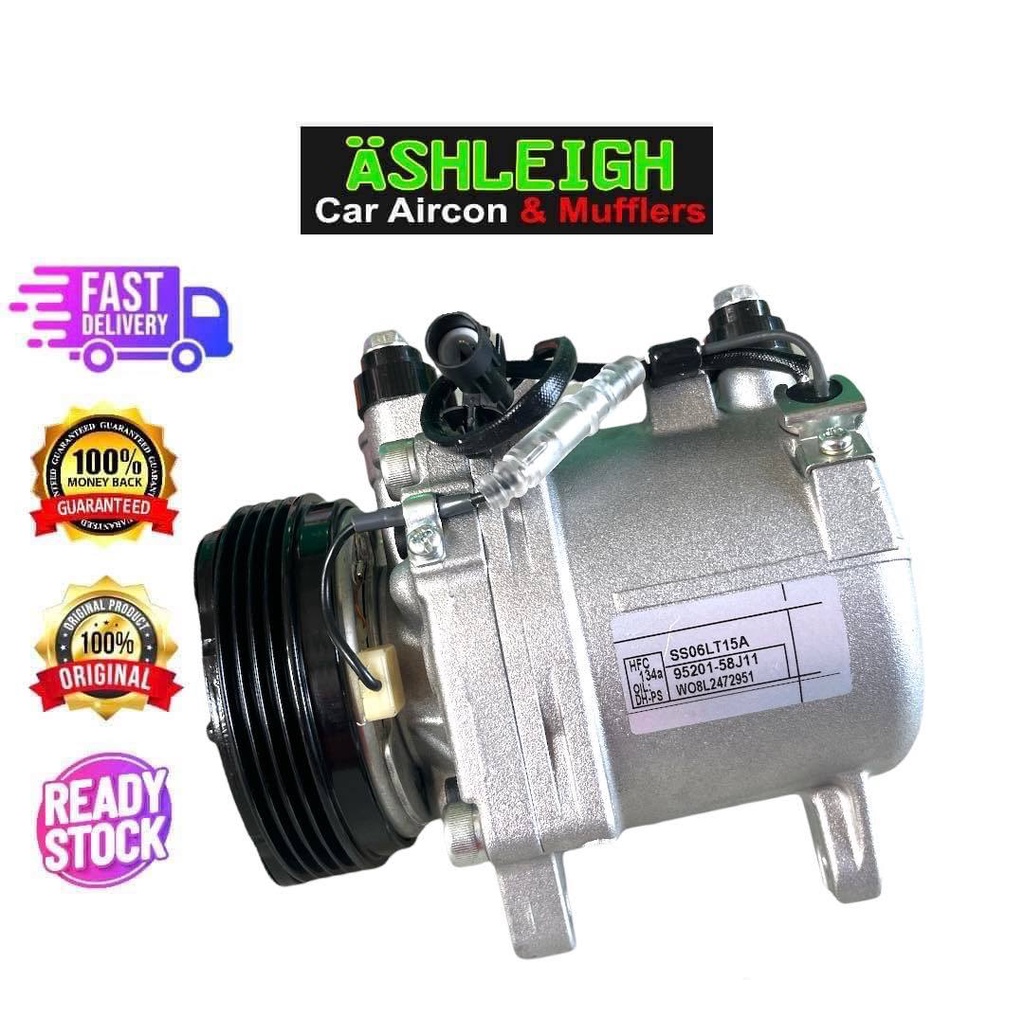 Suzuki EVERY 4pk 2007 Multicab Compressor Car Aircon Parts Supplies ...
