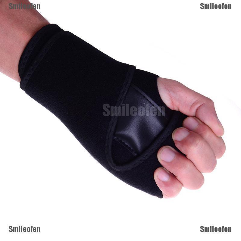Breathable wrist hand brace support splint carpal tunnel sprain ...