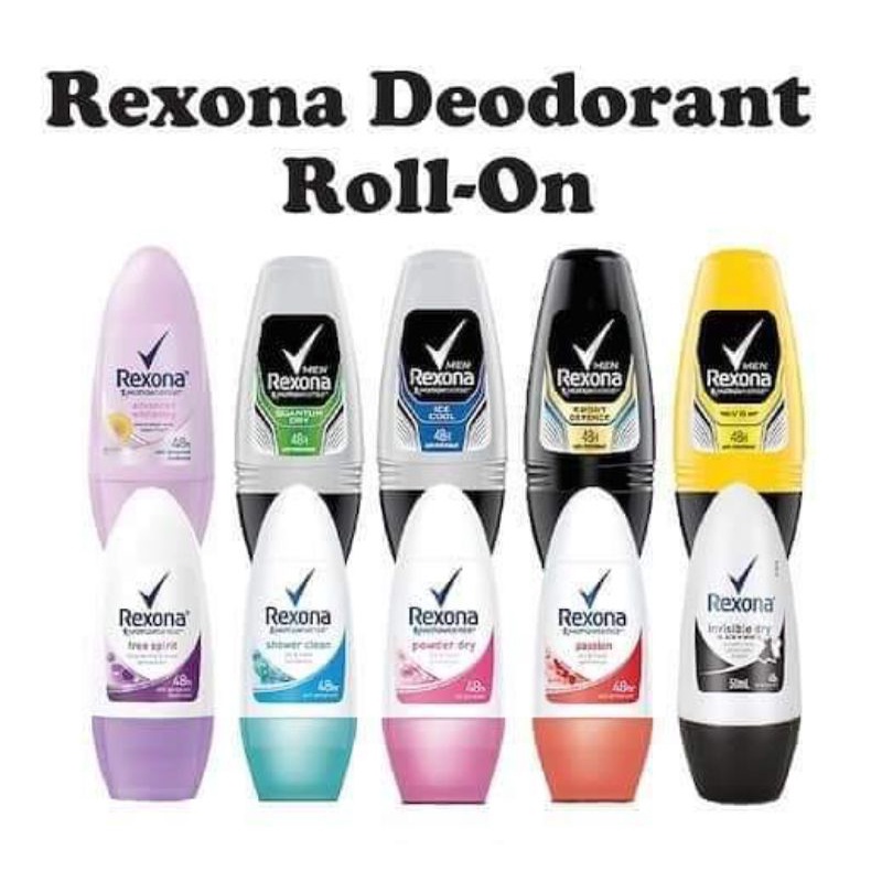 REXONA & DOVE DEODORANT 50ml | Shopee Philippines