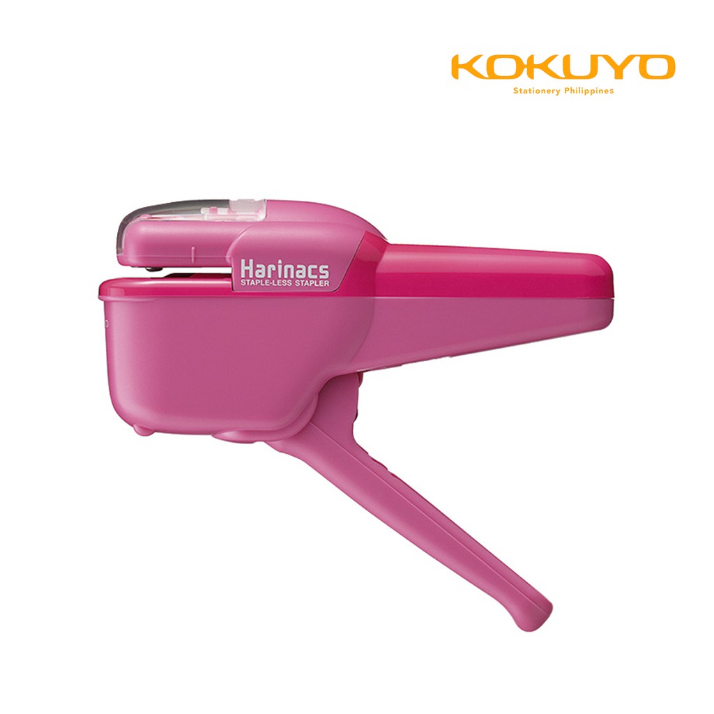 Kokuyo SLN-MSH110P Harinacs Staple-less Stapler for Binding up to 10 ...