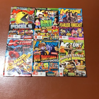 K zone magazines pre loved | Shopee Philippines
