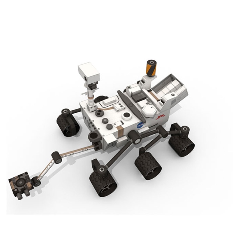 1 to 20 or 1 to 11 American Curiosity Mars Rover Paper Model Aerospace ...