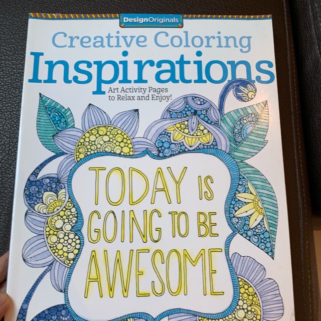 Creative Coloring Inspirations Art Activity Pages