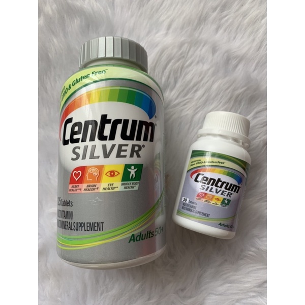 Centrum Silver 50+ 30tabs&60tabs | Shopee Philippines