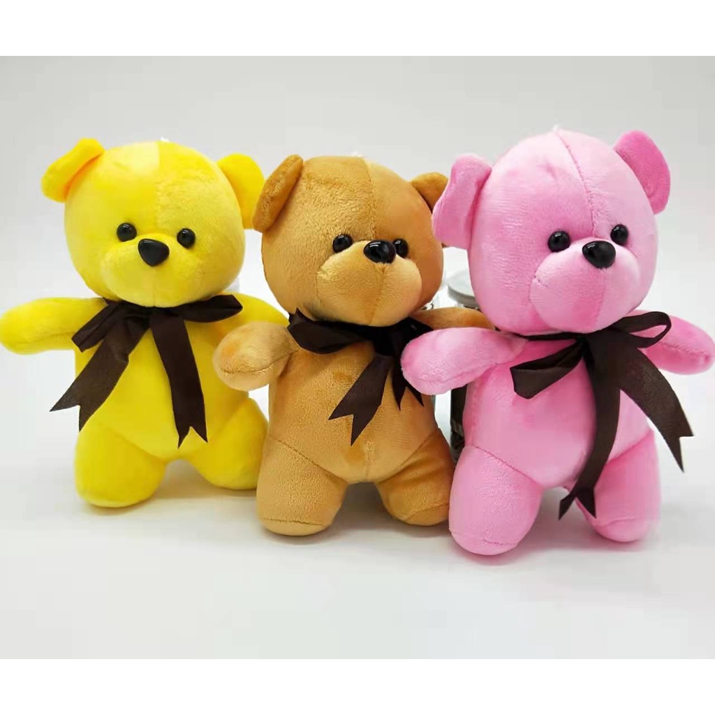 Stand Teddy Bear Stuff Toy 7 Inches Plain Stuffed Toy Teddy Bear ...