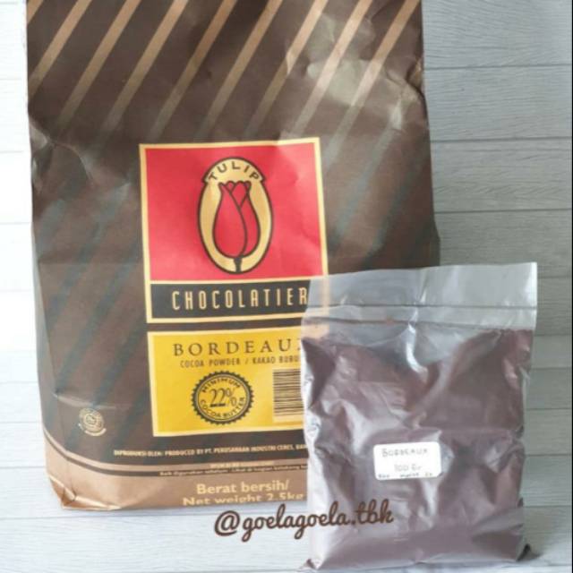 Tulip Bordeaux Chocolate Powder 100 Grams | Shopee Philippines