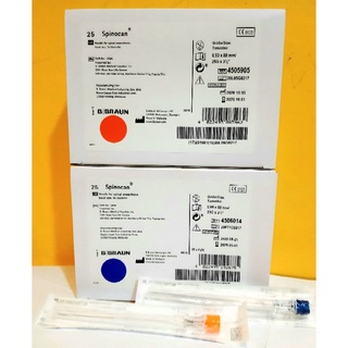 BBRAUN SPINAL NEEDLE / SPINOCAN G25/G23 (25's/box) | Shopee Philippines