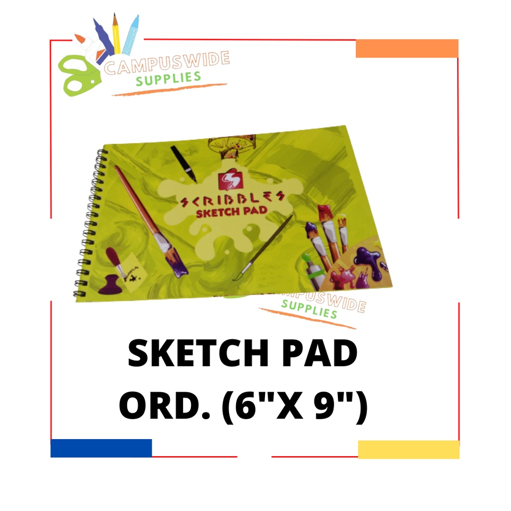 SKETCH PAD ORD. ( 6"X 9" ) | Shopee Philippines