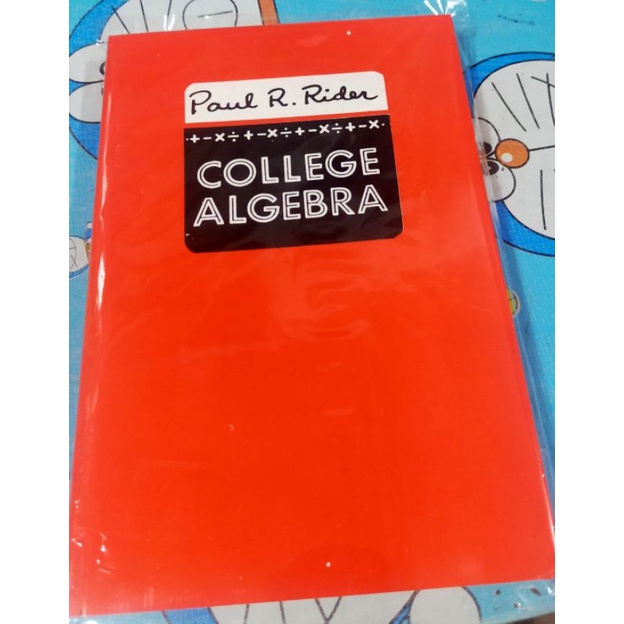 College Algebra(Paul Rider) | Shopee Philippines