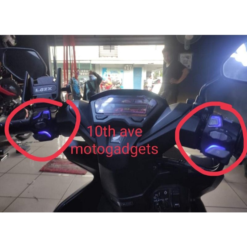 honda click version 2 125/150i thai switch!! illuminated | Shopee ...