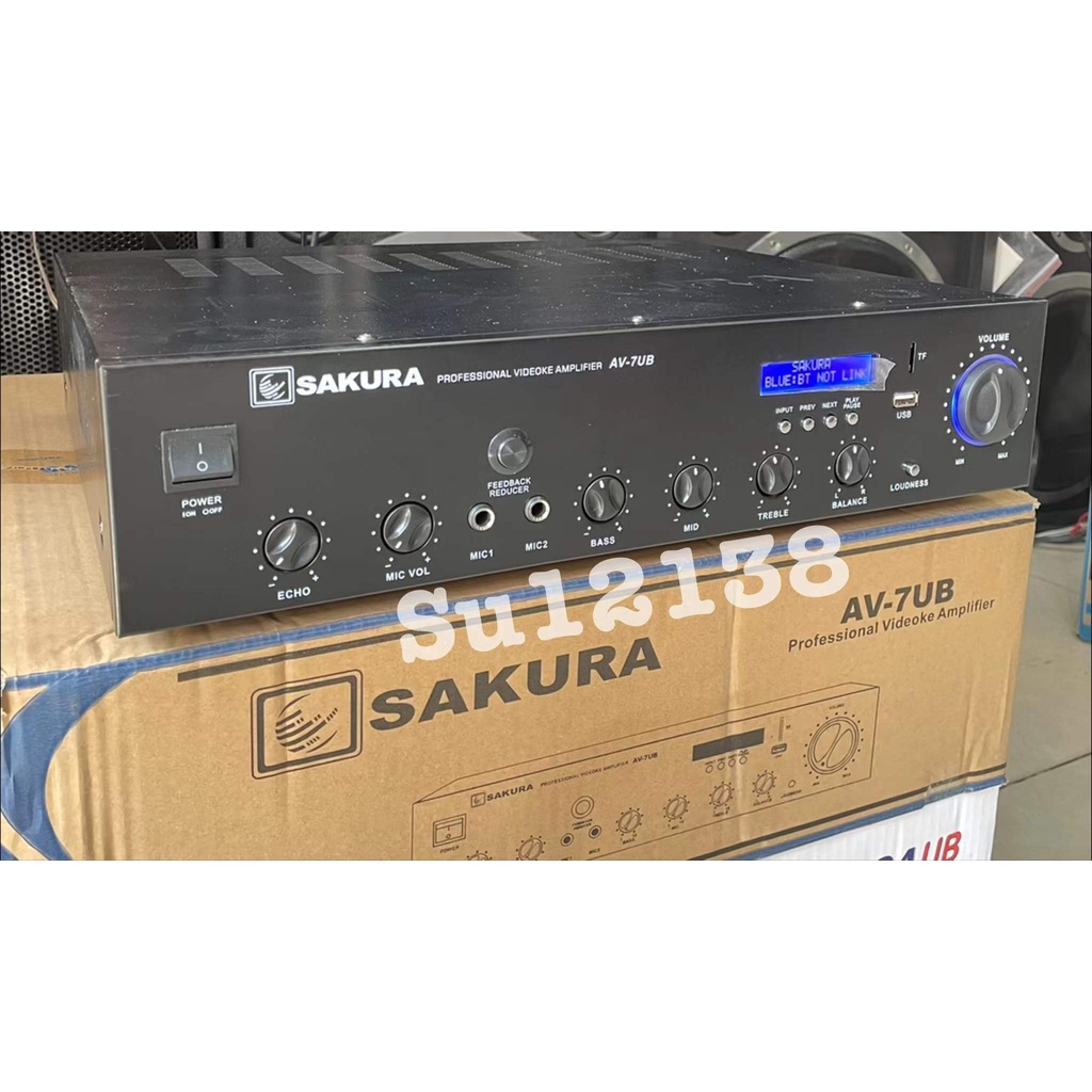 SAKURA AV-7UB / SAKURA AV-5UB amplifier | Shopee Philippines