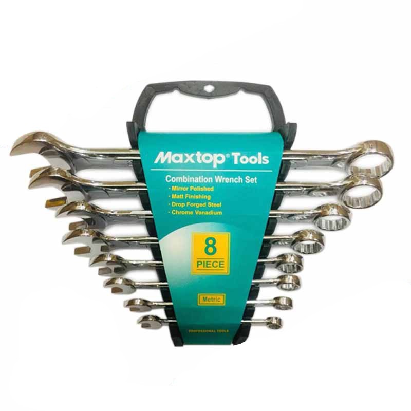 Maxtop Tools 8 Pcs 8-24mm Combination Wrench Set | Shopee Philippines