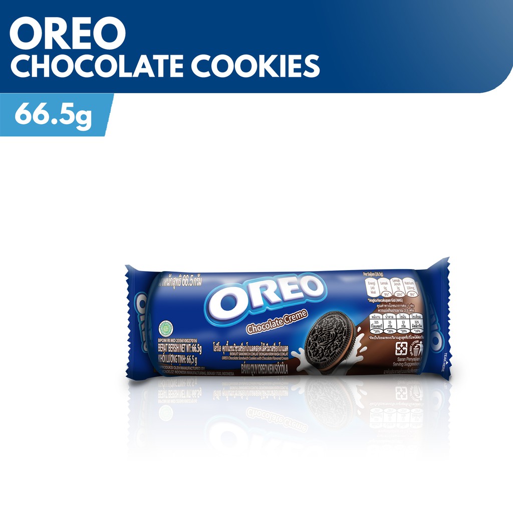 Oreo Chocolate Sandwich Cookies 66.5g | Shopee Philippines