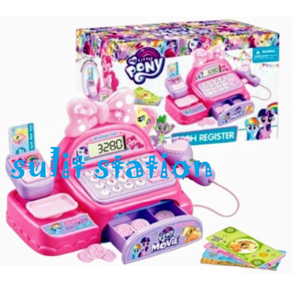 MLP MY LITTLE PONY UNICORN SUPERMARKET GROCERY CASH REGISTER TOYS with ...