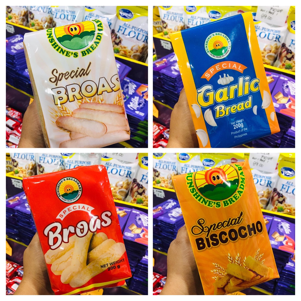 Sunshine's Breadmart Special Biscocho | Special Broas | Garlic Bread ...