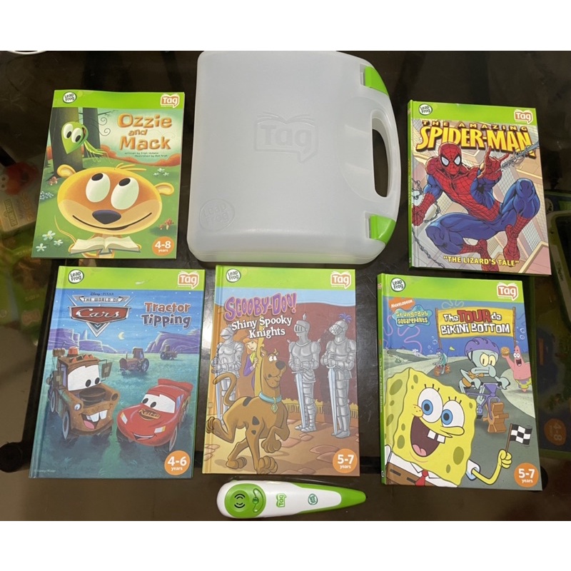 Leapfrog Leap Tag Reading Books Sets with Case | Shopee Philippines