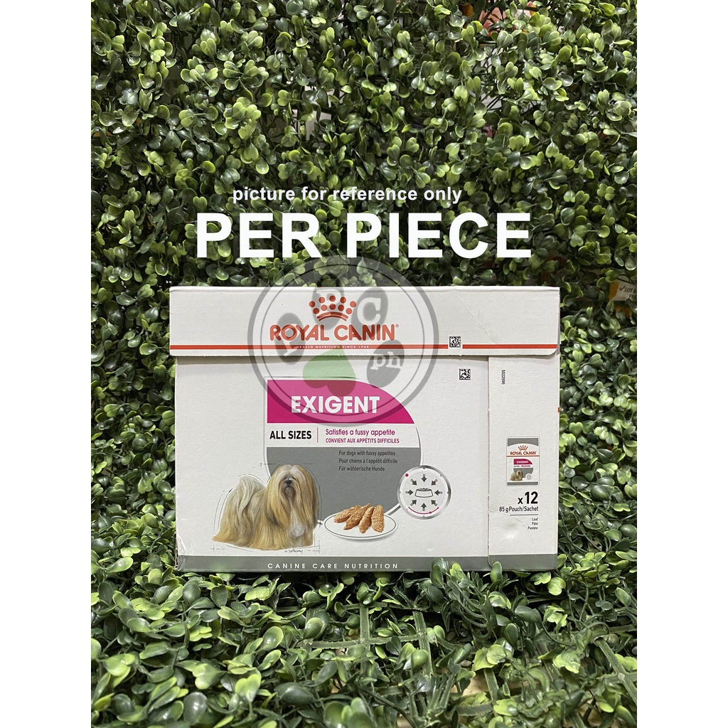 Royal Canin Exigent Loaf Wet Dog Food PER PIECE | Shopee Philippines
