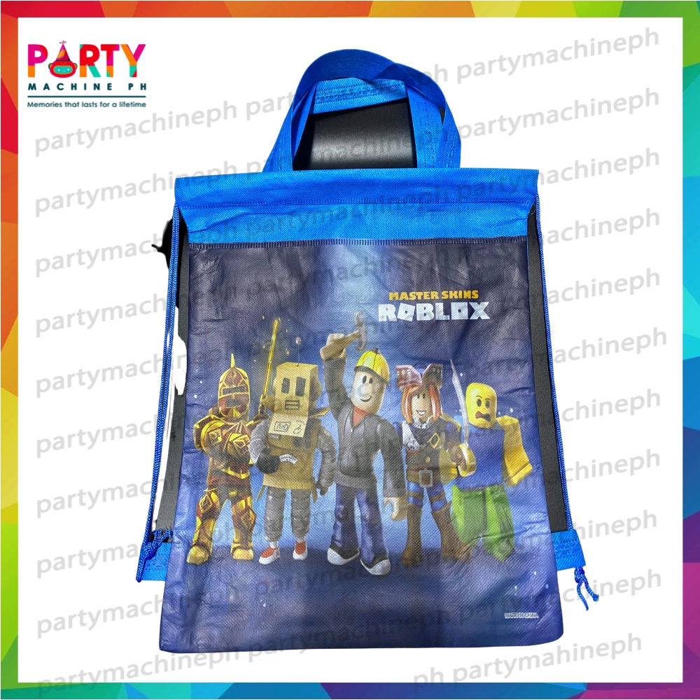 12pcs roblox drawstring bag / roblox eco loot bag / roblox string bag ...