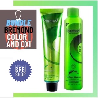 BREMOD 8.16 ASH GRAY HAIR COLOR SET WITH OXIDIZING | Shopee Philippines