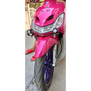 Mio SPORTY & SOULTY stainless bracket onLy mini driving light v1 v2 v3 ...