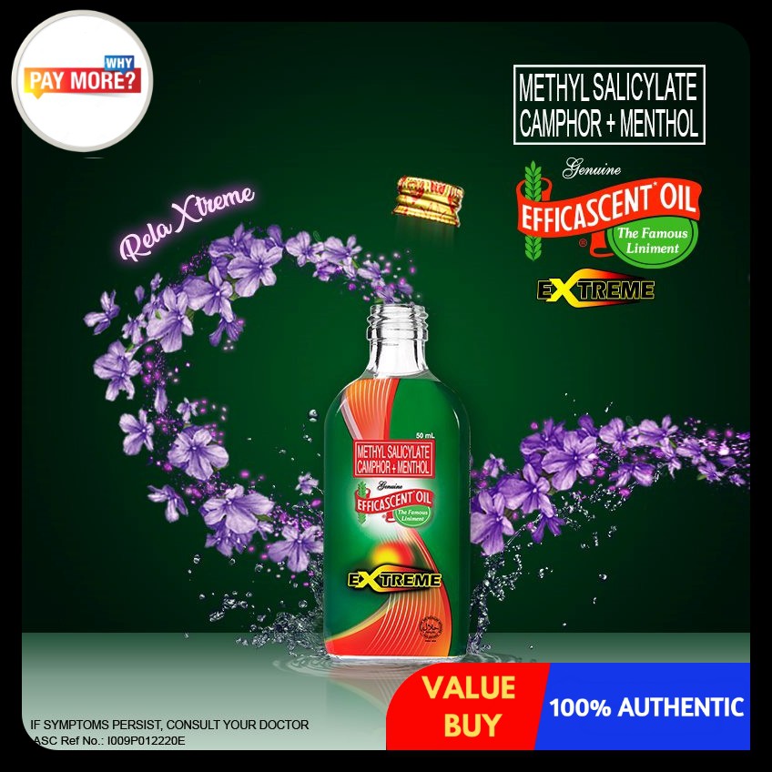 Efficascent Oil EXTREME 25ML / 50ML | Shopee Philippines
