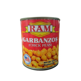 Ram Garbanzos Chick Peas beans / chickpeas in Can (225 Grams) | Shopee ...