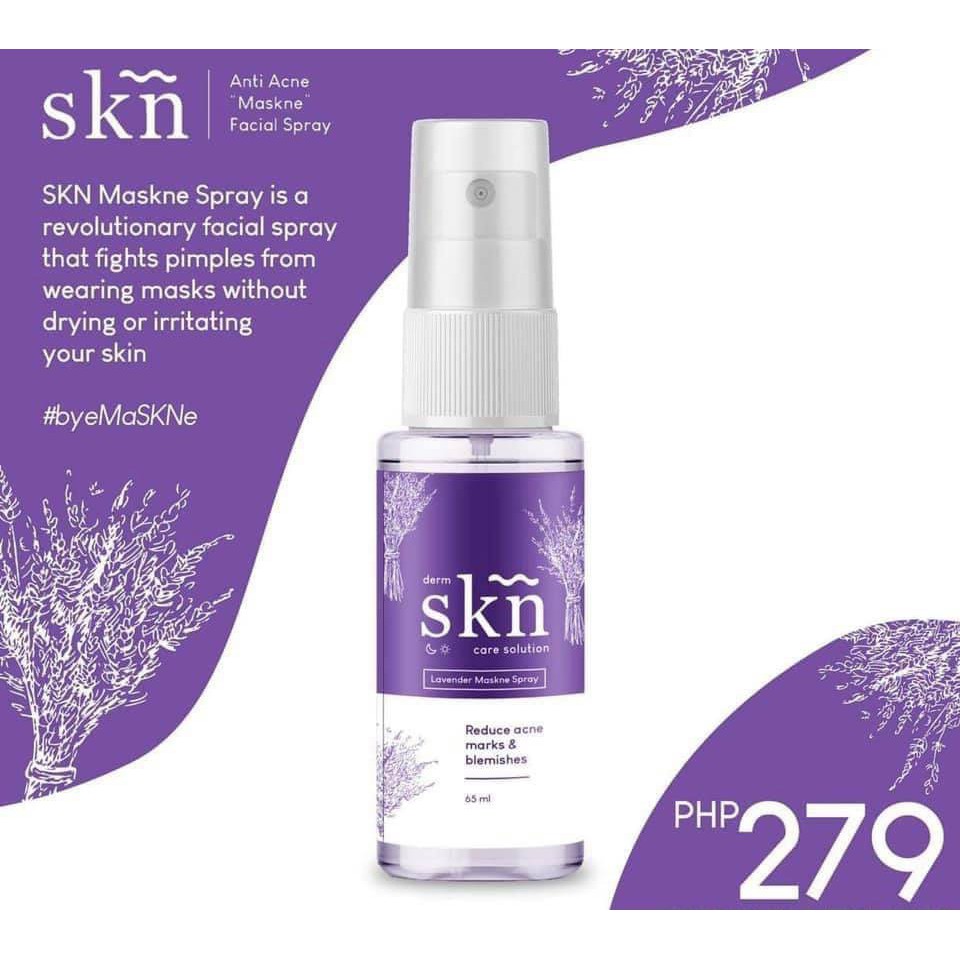 Maskne Spray Lavender by SKN Care Solutions | Shopee Philippines