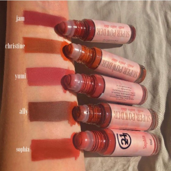 G21 SUPER POWDER Matte Water Stain Lip Makeup Women Lipstick Women ...
