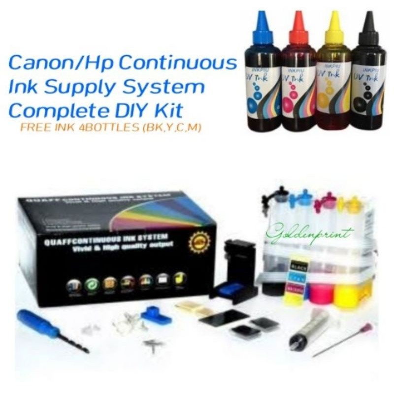 Printer CISS Complete Set Canon Hp | Shopee Philippines