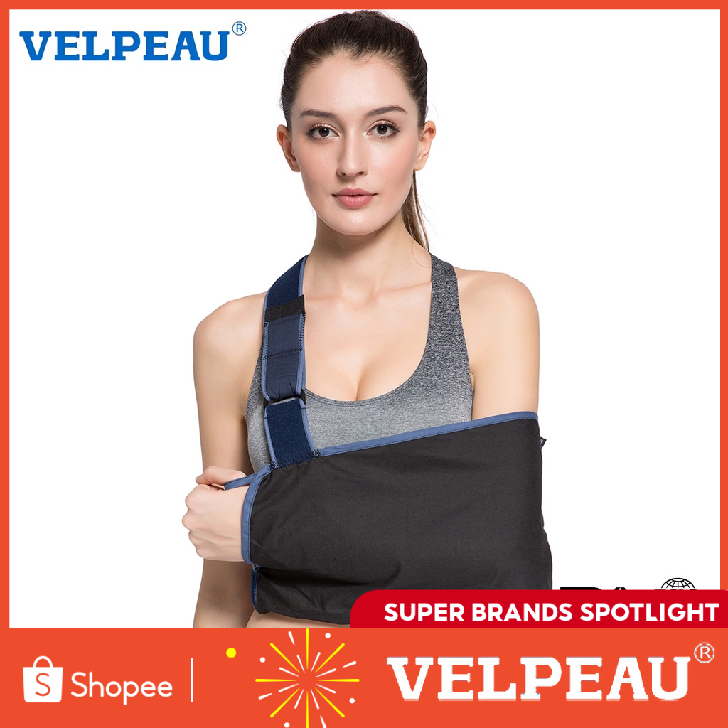 VELPEAU Arm Sling with Waist Strap Be Suitable for Sleep Thin ...
