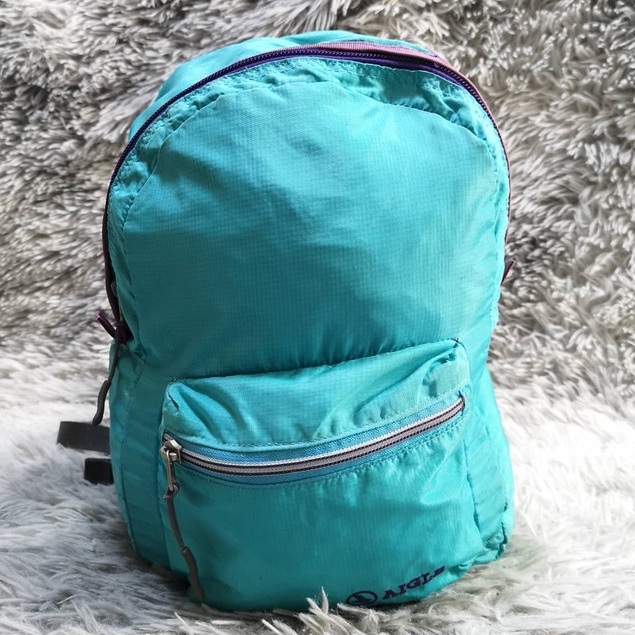 Aigle Light Blue Mini Backpack Bag | Shopee Philippines
