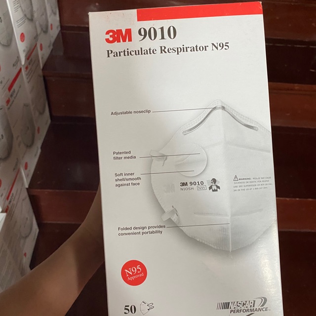 3M 9010 Foldable Mask | Shopee Philippines