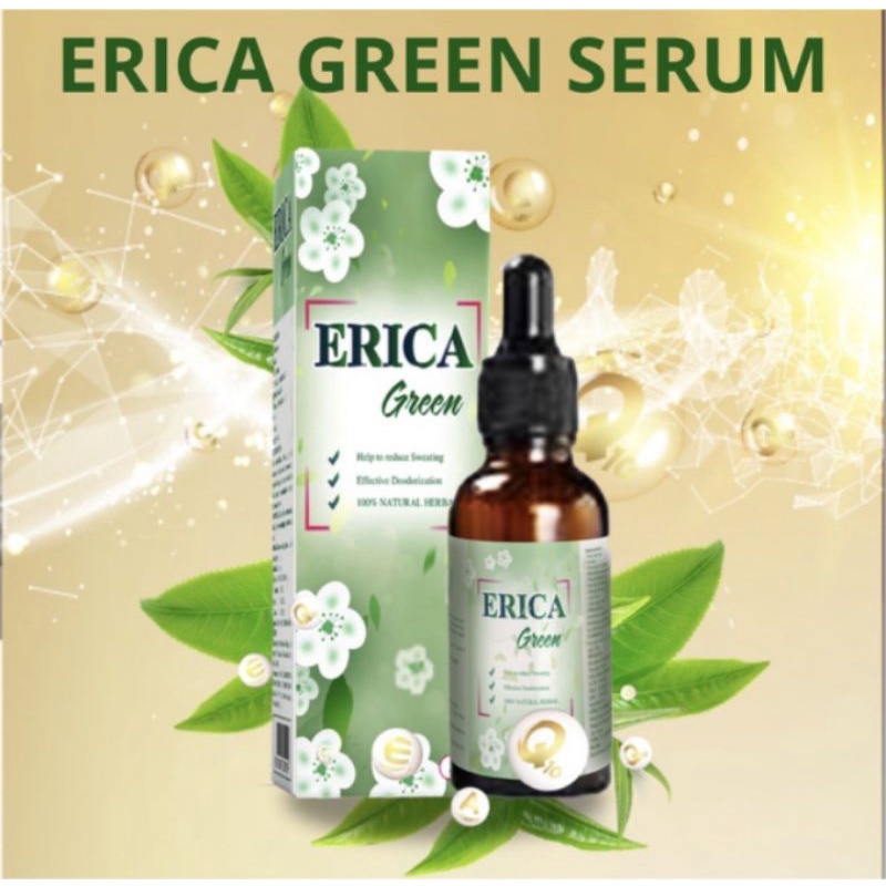 ERICA GREEN DEODORANT SERUM-20ML(Odour Removal) | Shopee Philippines