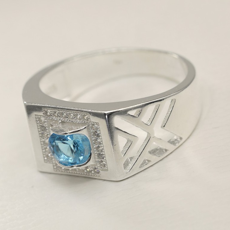 Morning Star Top Silver Sr413 Originals 925 Italy Silver Men's Ring ...