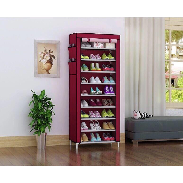9Layer Household Shoe Rack Living Room Multi-layer Assemble Storage ...