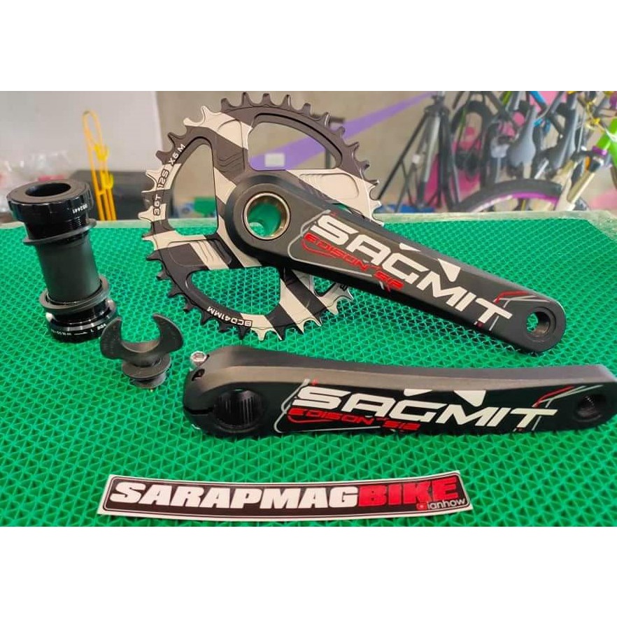 Sagmit Edison 12s Crankset | Shopee Philippines