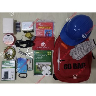 Emergency Bag Go Bag Survival Bag Disaster Bag | Shopee Philippines