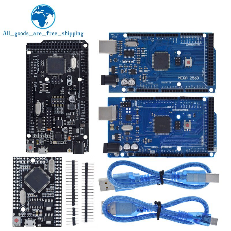 Mega2560 ATMEGA16U2 / Pro Mini MEGA 2560 Mega+WiFi R3 ATmega2560 Chip CH340G For UNO R3 ...