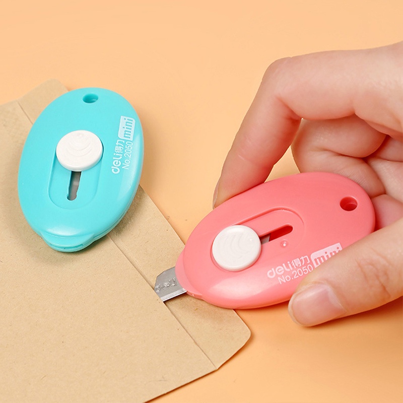 Deli Mini Utility Knife Cute Portable Small Art Knife Cutter Student ...