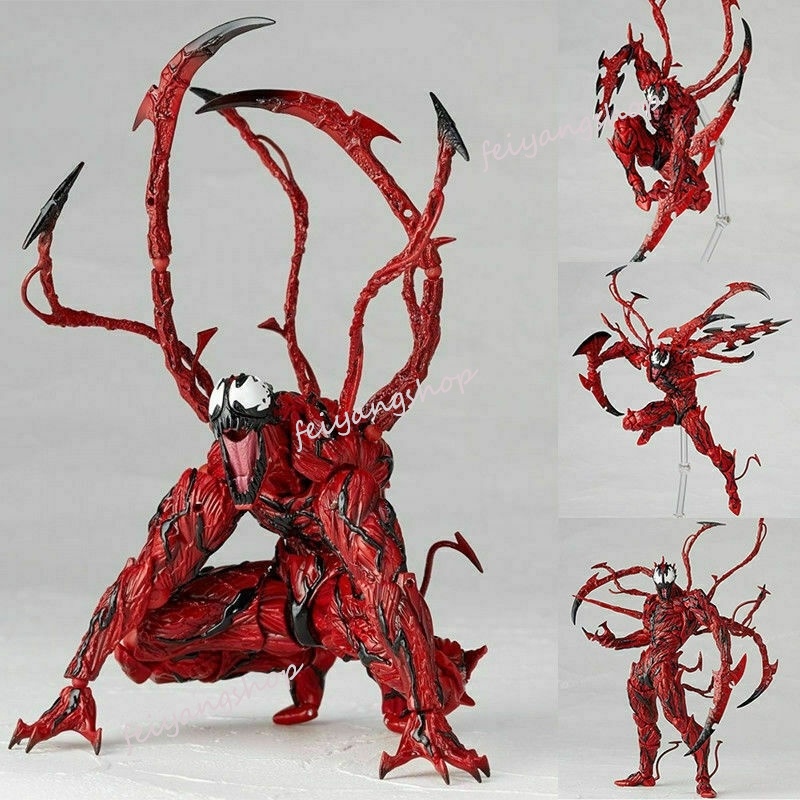 Miniature Anime Venom Carnage Figure Simulation PVC Cartoon Model Toy ...