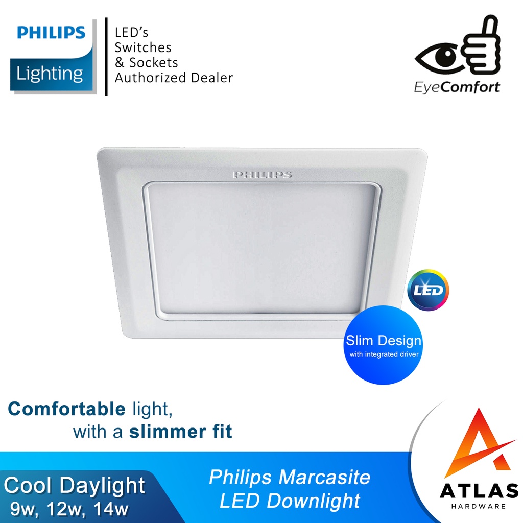 Philips Marcasite LED Downlight | Shopee Philippines