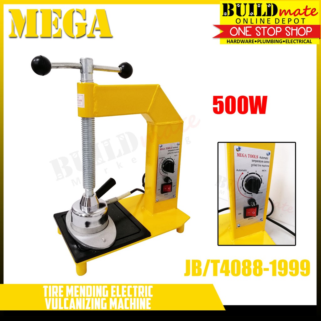 MEGA Tire Mending Electric Vulcanizing Vulcanizer Machine 500W JBT4088 ...