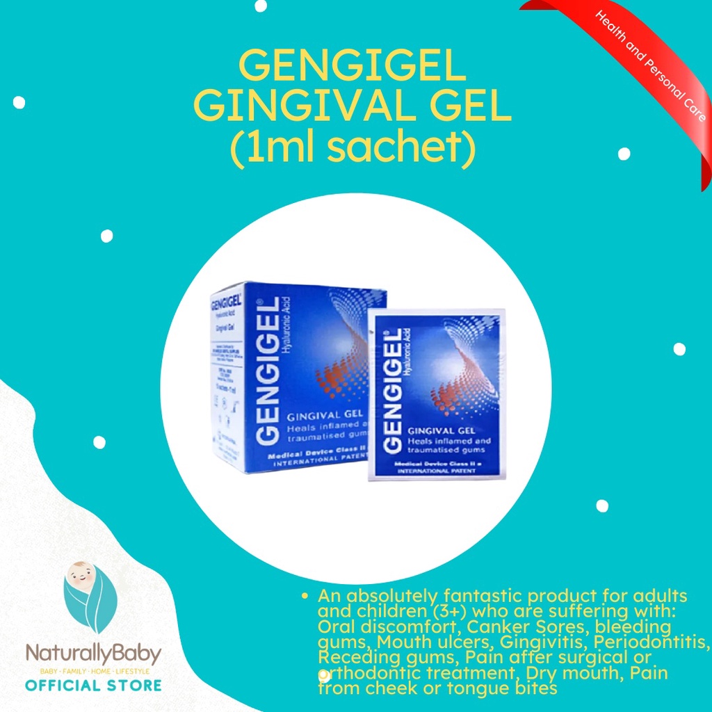 Gengigel Gingival Gel - 1ml sachet (1pc) | Shopee Philippines