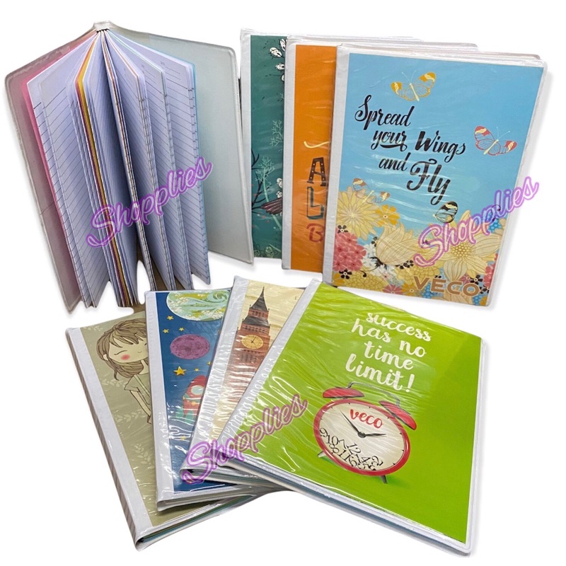 Veco Binder Notebook 5 Division (Garter Binder) Set B | Shopee Philippines