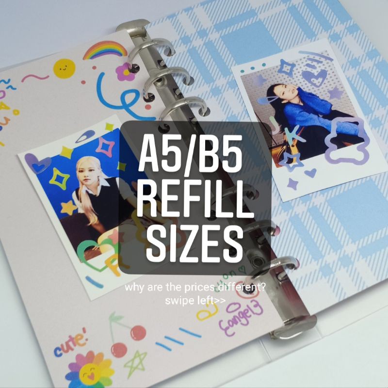 Different Size Binder Refill Shopee Philippines