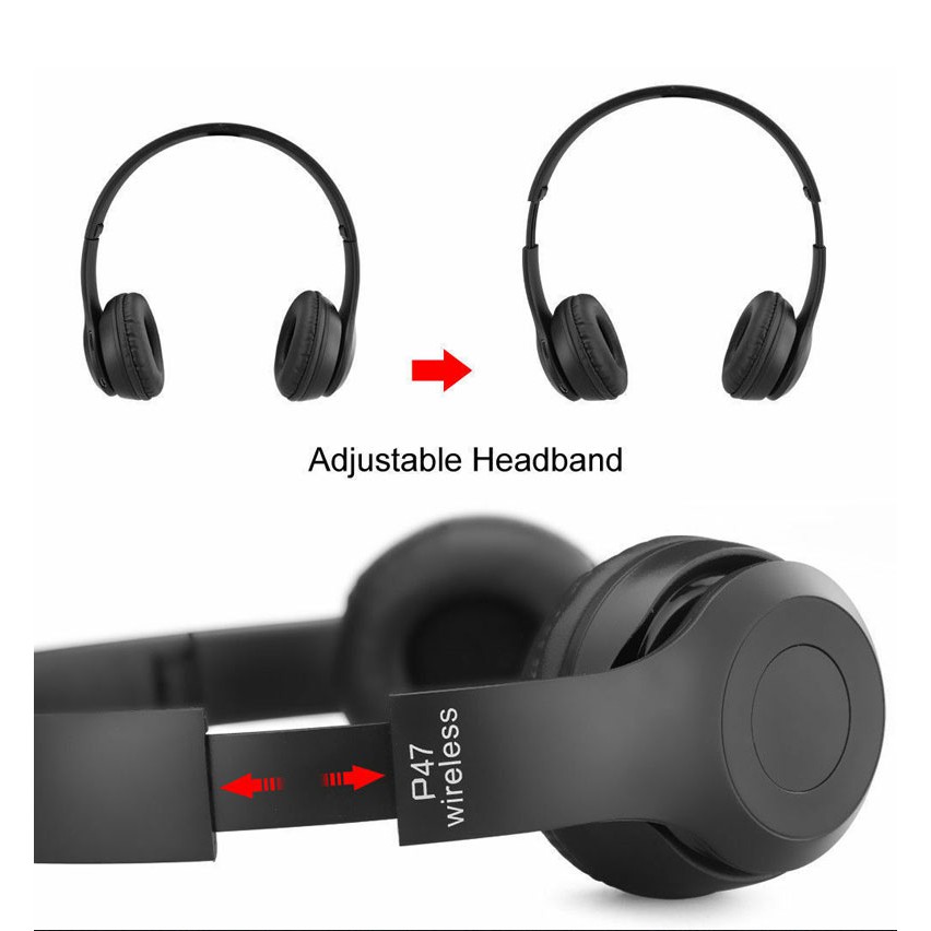 P47 Bluetooth Headset Wireless Sport Headphone | Shopee Philippines
