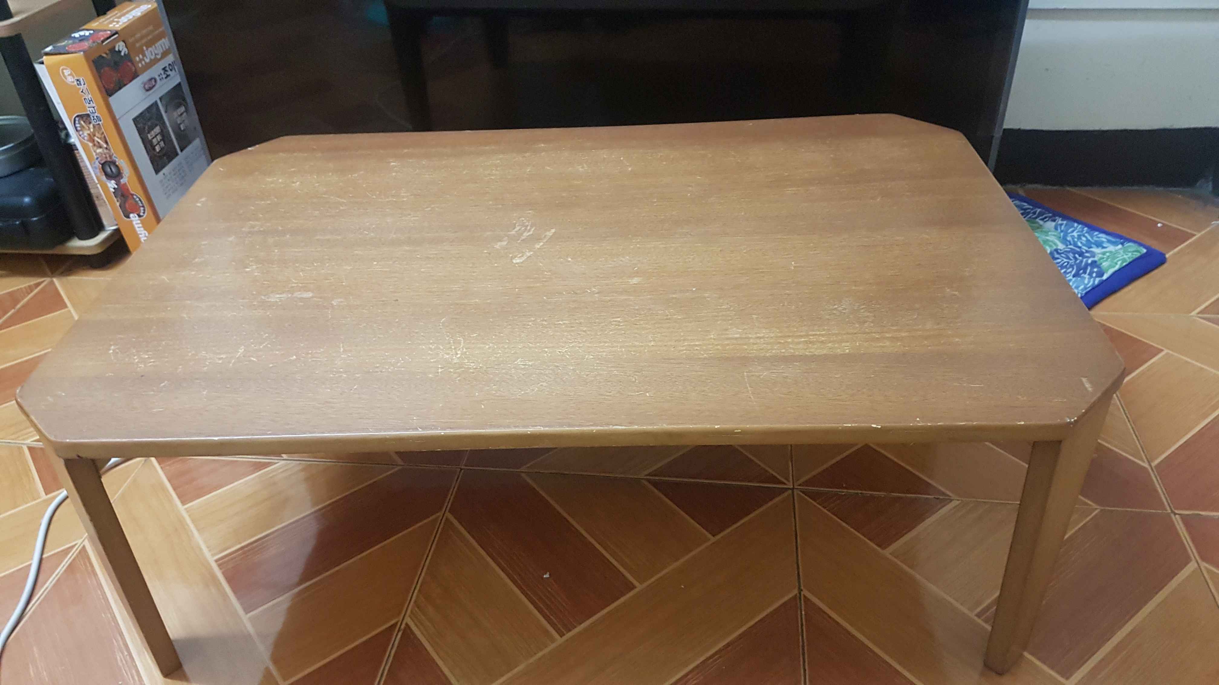 Solid Wood Japanese Folding Center Table | Shopee Philippines