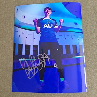Signed Heung-Min Son autographed photo 10 inches k-pop | Shopee Philippines