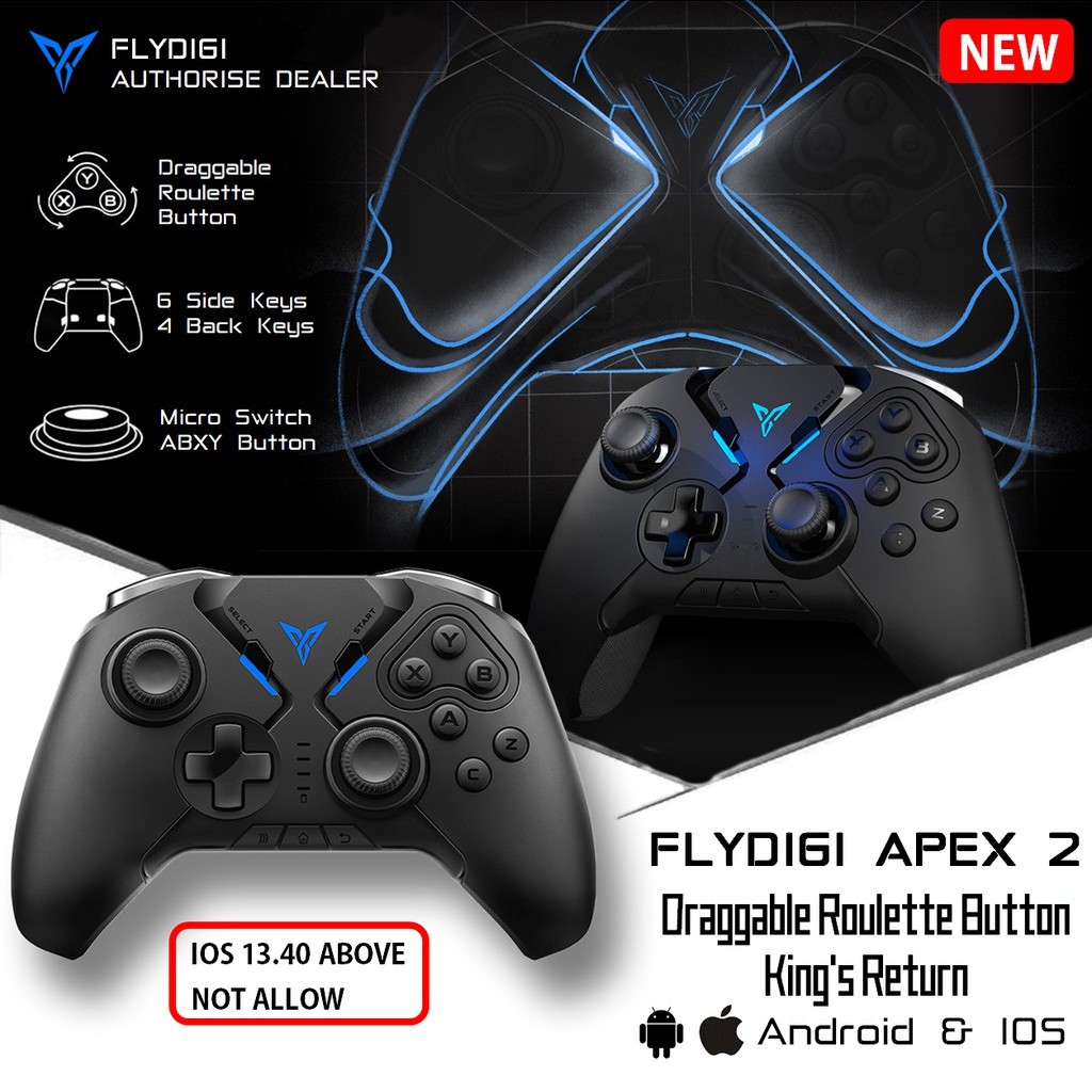 [PH STOCK] Flydigi Apex 2 Multi-Platform Mobile PC Controller | Shopee ...
