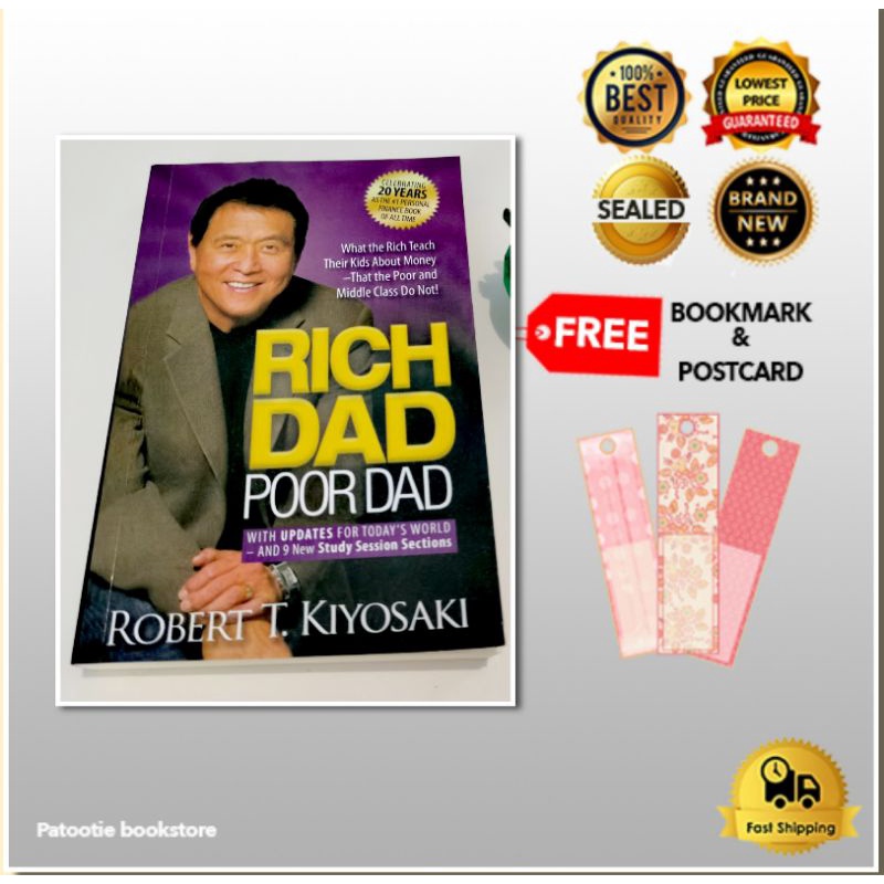 Rich Dad Poor Dad By Robert Kiyosaki Shopee Philippines